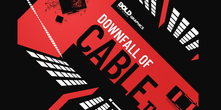 Downfall of Cable TV Infographic - Bold Business Insights